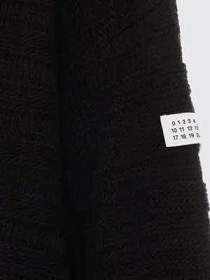MAISON MARGIELA Distressed Virgin Wool Blend Turtleneck Jumper