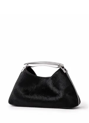 ELLEME Mini Boomerang Calf Leather Silver