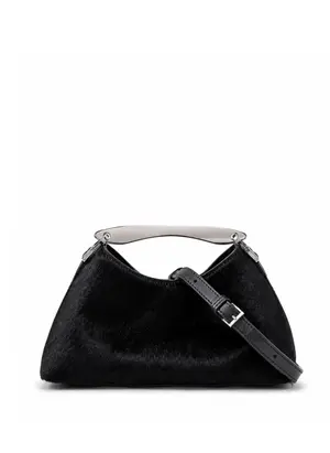 ELLEME Mini Boomerang Calf Leather Silver