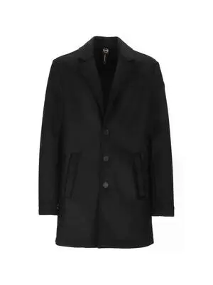 COLMAR Single-breasted Notched-lapel Coat - Black