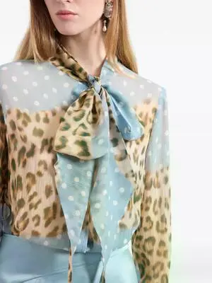 Nina Ricci Polka-dot-print Shirt