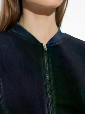 DIESEL® Cropped Joggjeans Bomber Jacket