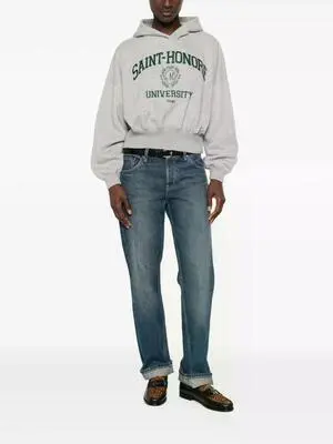 Maje Logo-embroidered Hoodie