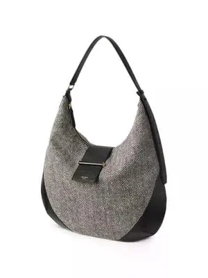 JIMMY CHOO Bar Hobo Medium Shoulder Bag