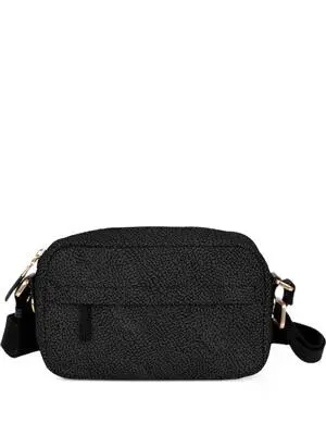 Borbonese O.p. Print Cross Body Bag - Black