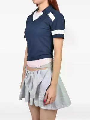AUGUST BARRON Triple Layered T-shirt - Blue
