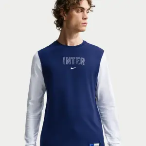 Nike Inter Milan Soccer Long-sleeve T-shirt - Blue