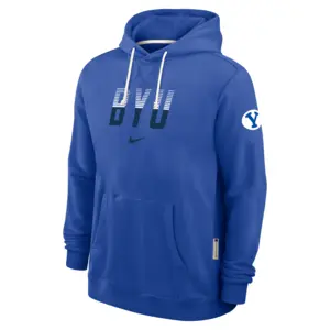 Nike Sideline Dri-fit Sleeveless Pullover Hoodie - Blue