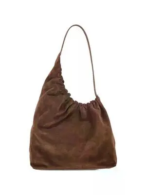 AESTHER EKME Demi Lune Cloud Gathered Shoulder Bag - Brown