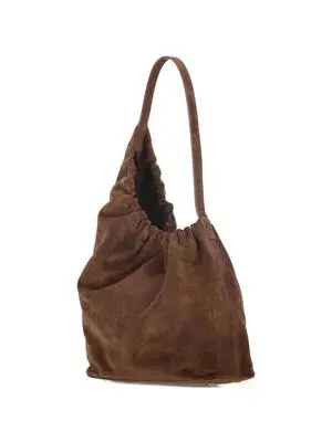 AESTHER EKME Demi Lune Cloud Gathered Shoulder Bag - Brown