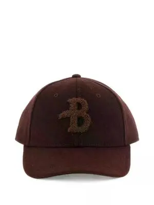 BALLANTYNE Monogram-patch Baseball Cap - Brown