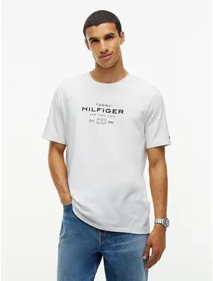 Tommy Hilfiger Nyc Hilfiger Logo T-shirt