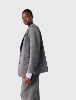 Maje Polyester Suit Jacket