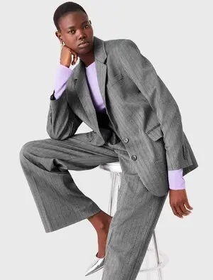 Maje Polyester Suit Jacket