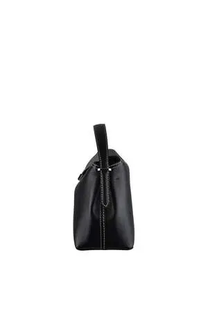 TOTEME T-lock Top Handle Bag - Black