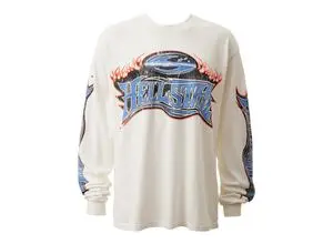 HELLSTAR Moto Longsleeve - White