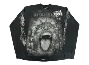 HELLSTAR Liberty Records Longsleeve - Black