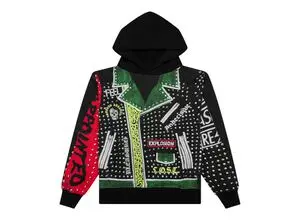 PLEASURES Explosion Hoodie - Black