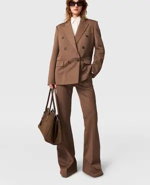 Stella McCartney Mid-rise Bootcut Trousers - Sienna