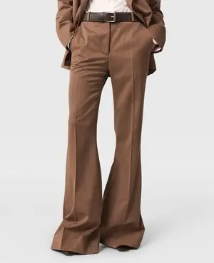 Stella McCartney Mid-rise Bootcut Trousers - Sienna