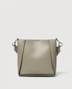 Stella McCartney Logo Square Crossbody Bag - Moss