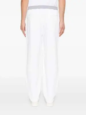 Brunello Cucinelli Cotton Drawstring Trousers