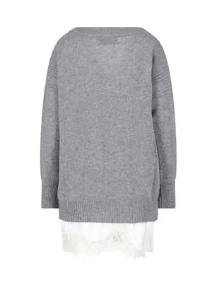 Ermanno Scervino Mini Cashmere Dress