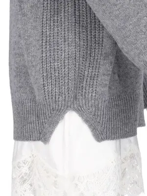 Ermanno Scervino Mini Cashmere Dress