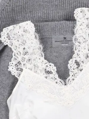 Ermanno Scervino Mini Cashmere Dress