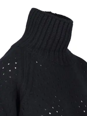 Ermanno Scervino Lace Cashmere Cardigan