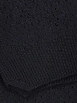 Ermanno Scervino Lace Cashmere Cardigan