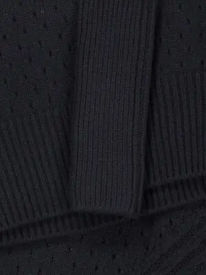 Ermanno Scervino Lace Cashmere Cardigan