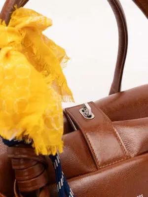 GOLDEN GOOSE Leather Vita Medium Bag