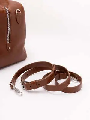 GOLDEN GOOSE Leather Vita Medium Bag