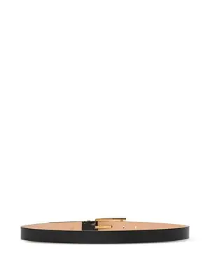Victoria Beckham Dorian Buckle Leather Belt