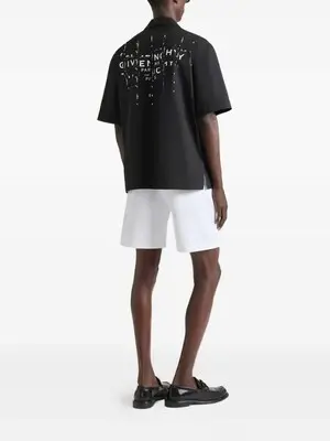 Givenchy Logo-print Short-sleeve Shirt