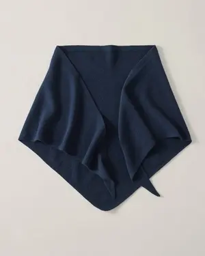 HAVEN WELL WITHIN Cashmere Oversized Triangle Scarf - Nightfall