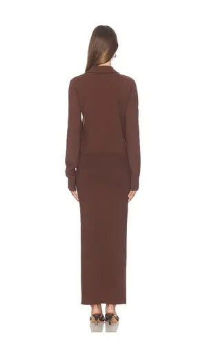 ALL THE WAYS Emahlee Knit Maxi Skirt Set