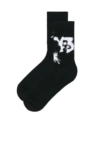 Y3 Chito Crew Socks - Black