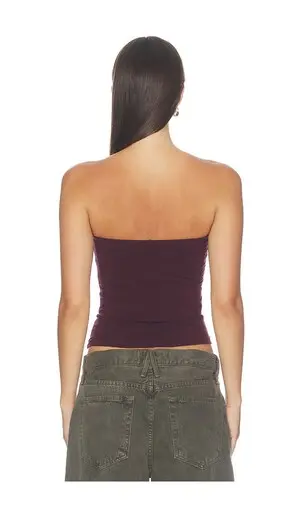 SKIMS Tube Top In Burgundy