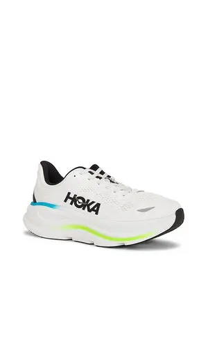 HOKA® Bondi Sneaker - Frost & Black