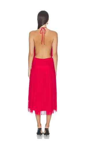 Superdown Nossa Backless Midi Dress