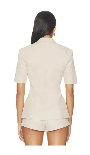 ALL THE WAYS Blake Evin Landry Short Sleeve Blazer