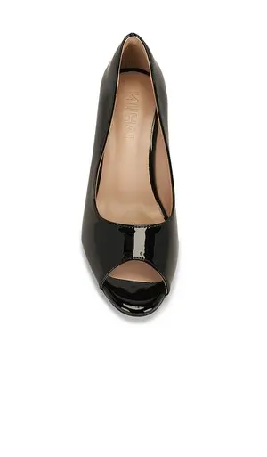 NIIHAI Open Toe Wedge Sandal - Black
