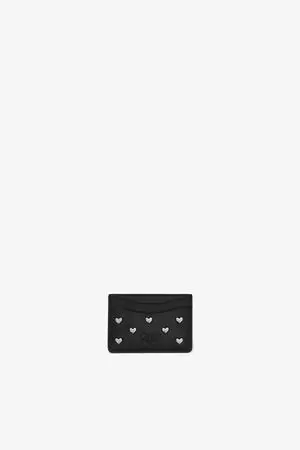 GANNI Bou Card Holder - Black