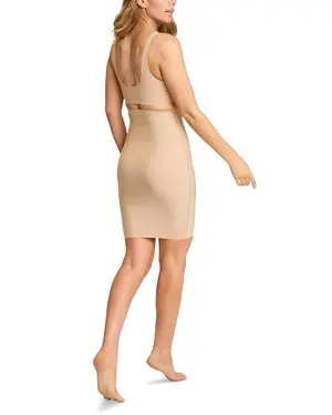 Commando Zone High Waisted Half Slip - Beige