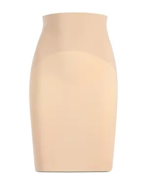 Commando Zone High Waisted Half Slip - Beige