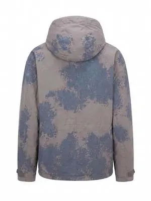 Stone Island Hand Painted David Light-tc Short Parka