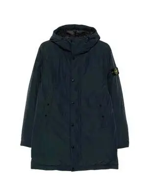 Stone Island Micro Twill Long Parka - Multicolor