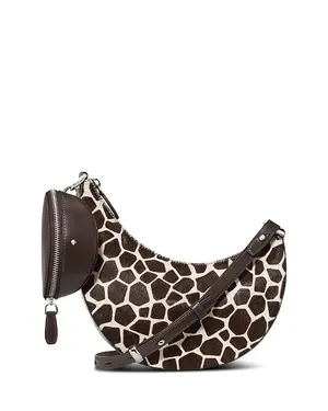 Kate Spade New York Duo Giraffe Print Calf Hair Crossbody Bag - Multi